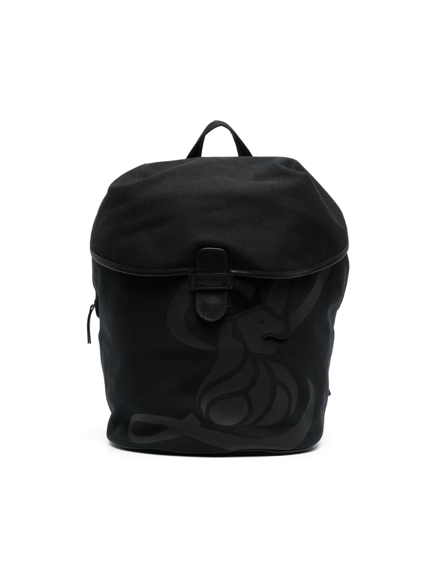 CANVAS LION BACKPACK BLACK – The Place London